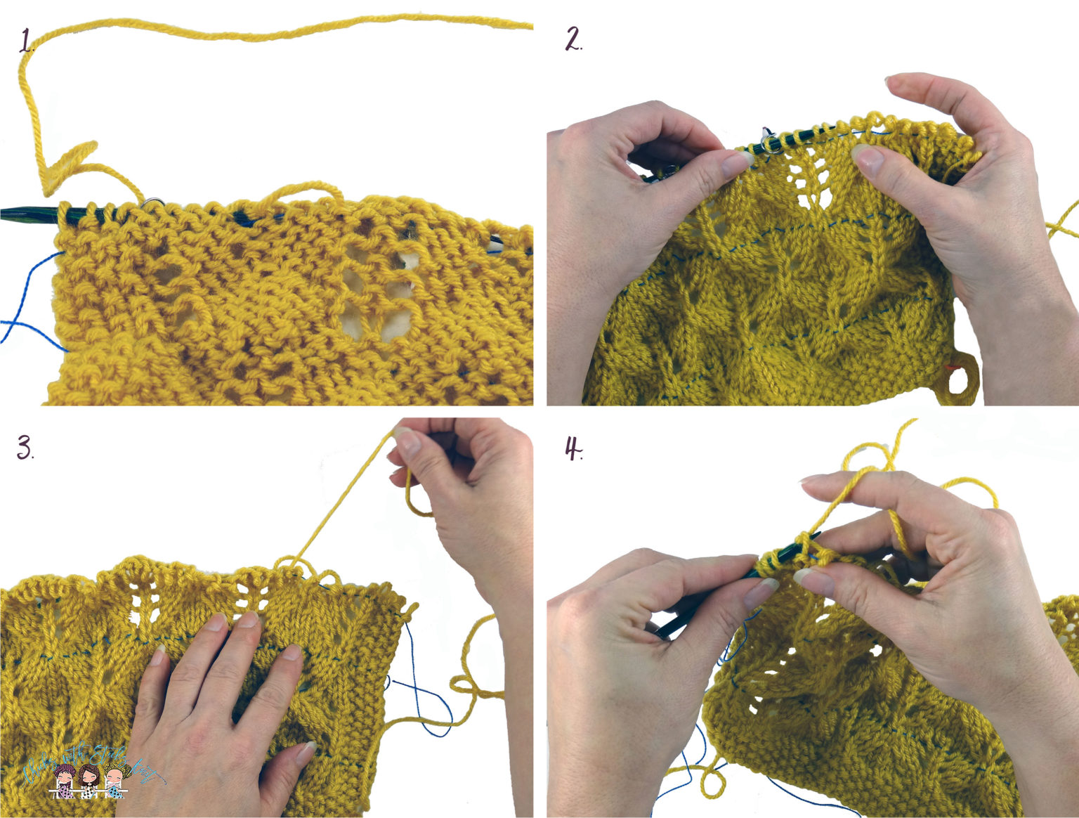 How to Place a Lifeline in your Knitting